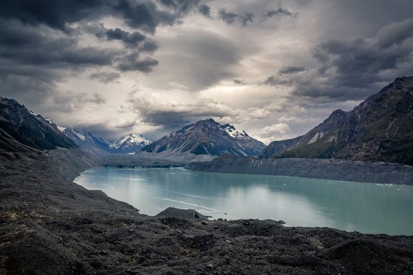 Randonnées dans le parc Mont Cook en Nouvelle Zélande