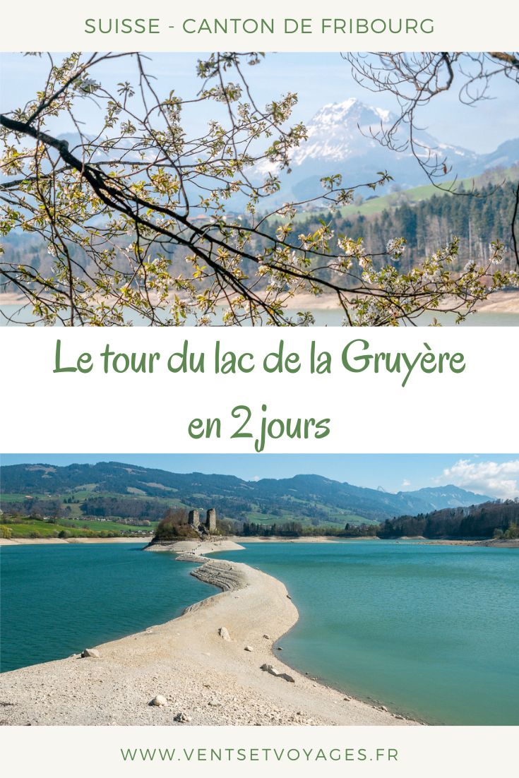 Le tour du lac de la Gruyère en 2 jours